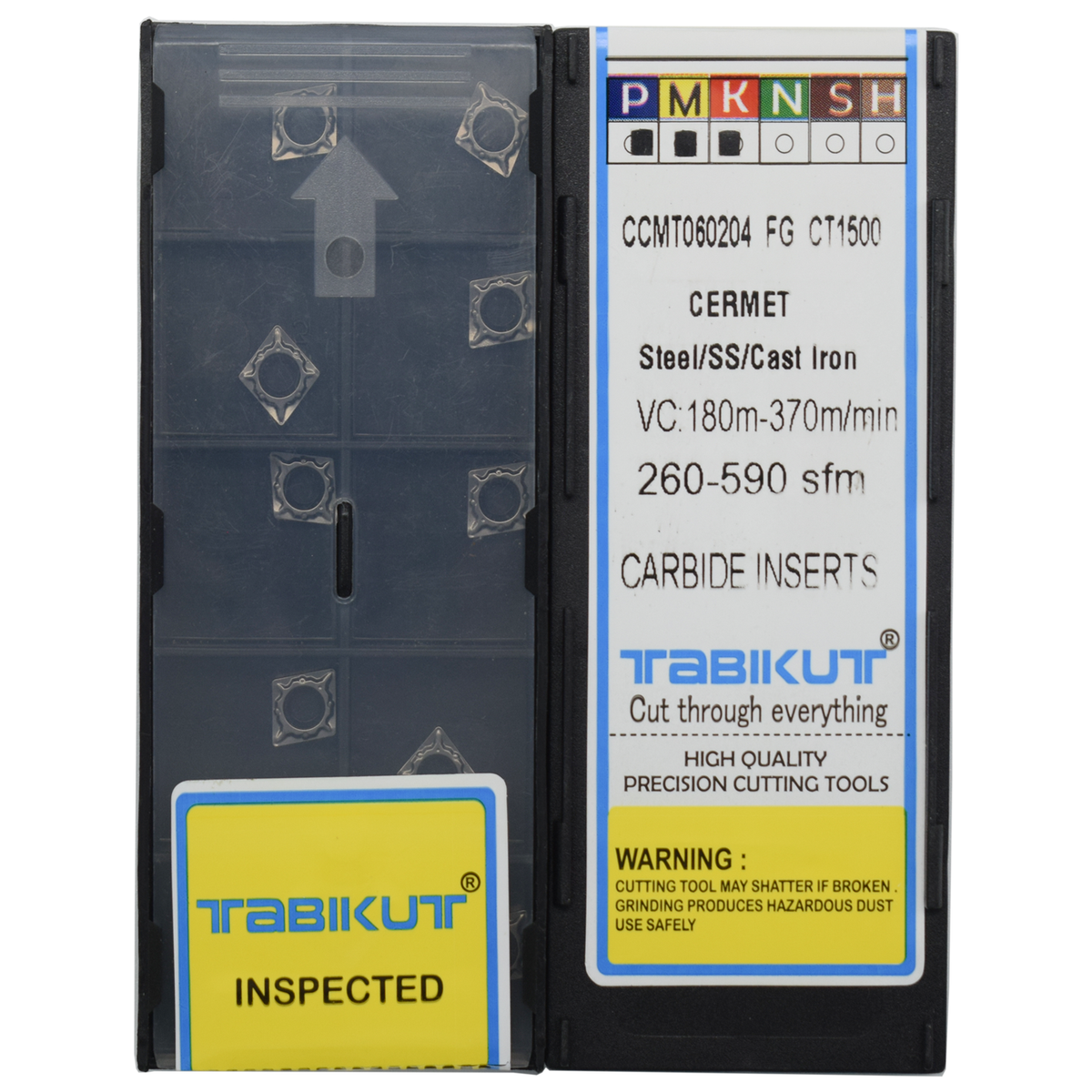 Cermet Tools CCMT060204 FG CT1505 Inserts – Premium Jaibros