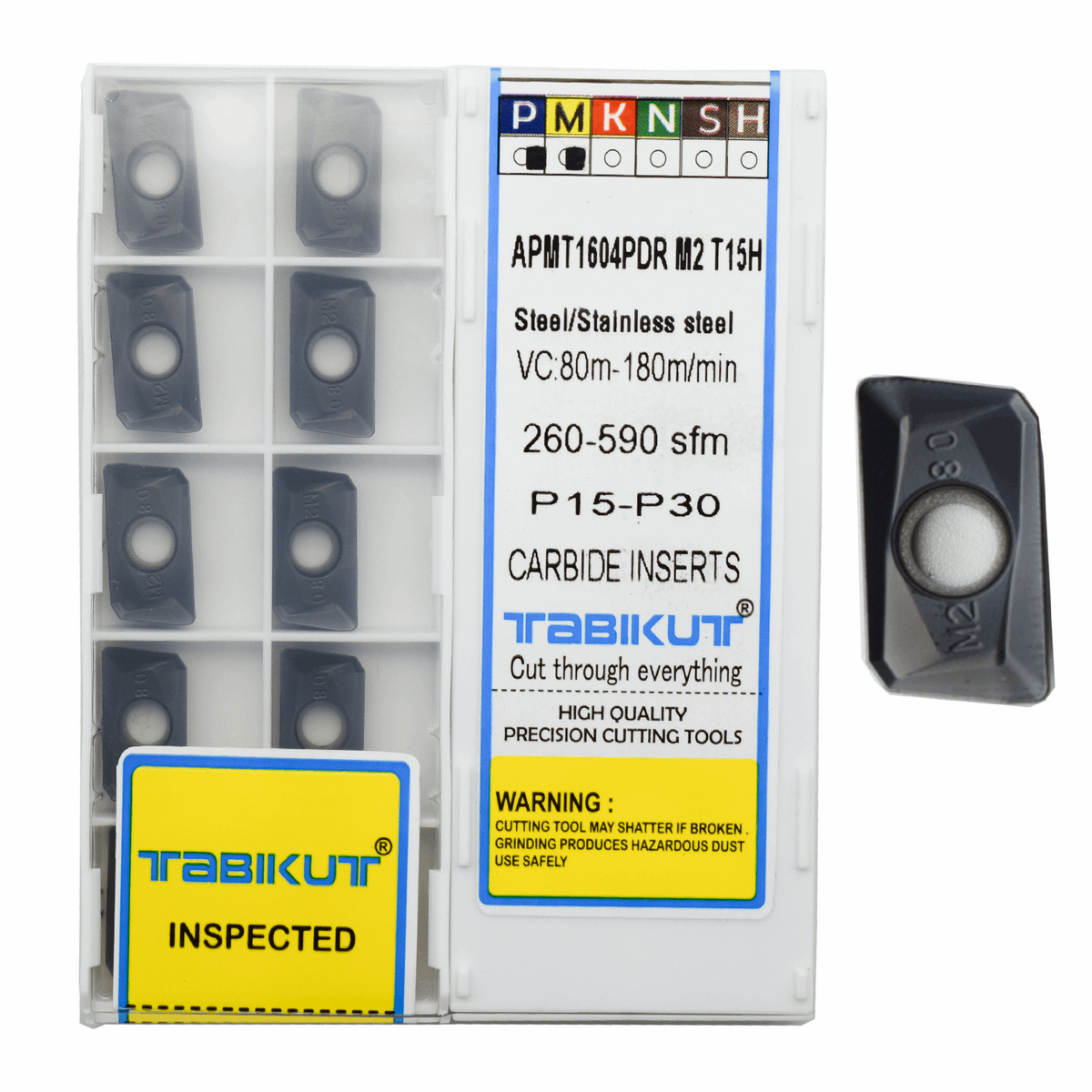 Buy inserts APMT1604 T15H Carbide Inserts – Tabikut Pack of 10 – Jaibros