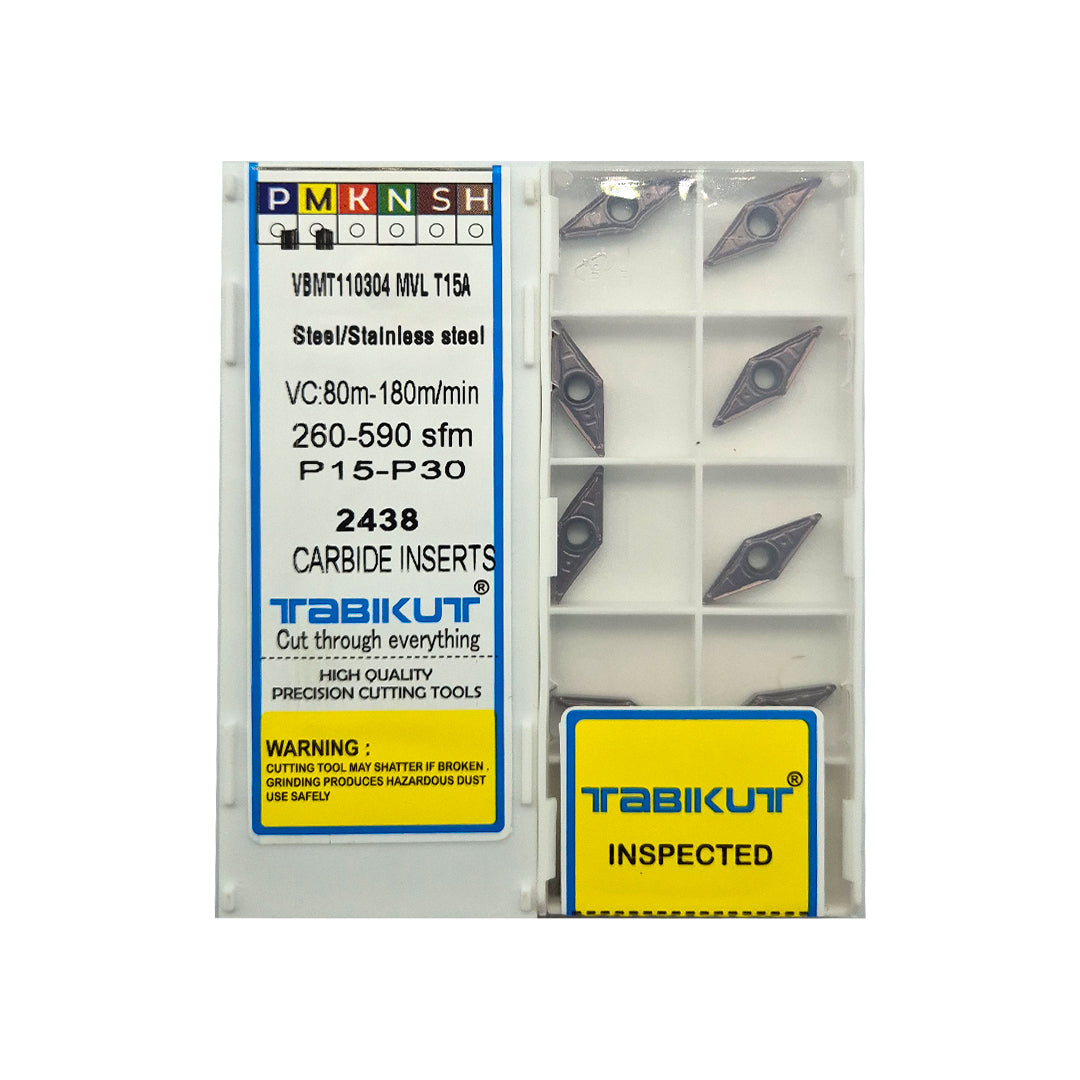 Premium VBMT Carbide Inserts T15A – Buy Online at Jaibros