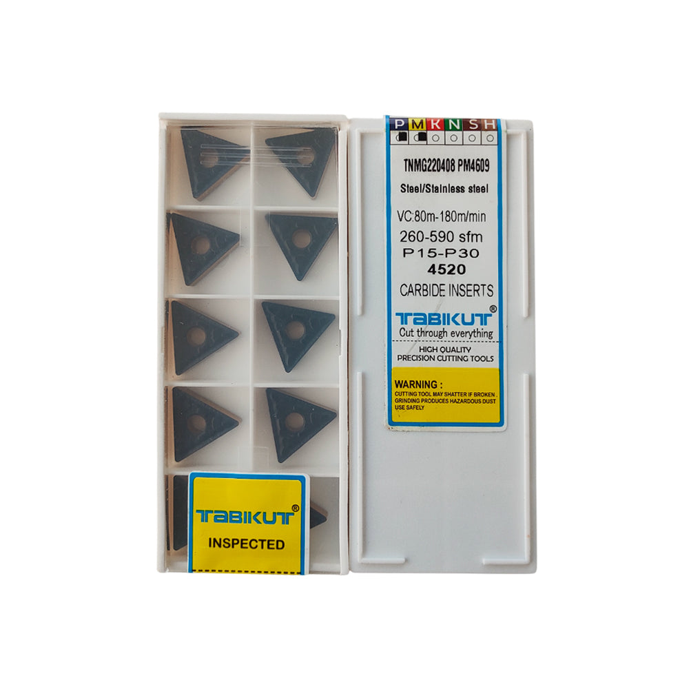 Buy Inserts TNMG160404/08 TK4509 Right Hand Knife Edge - 10 Pcs – Jaibros