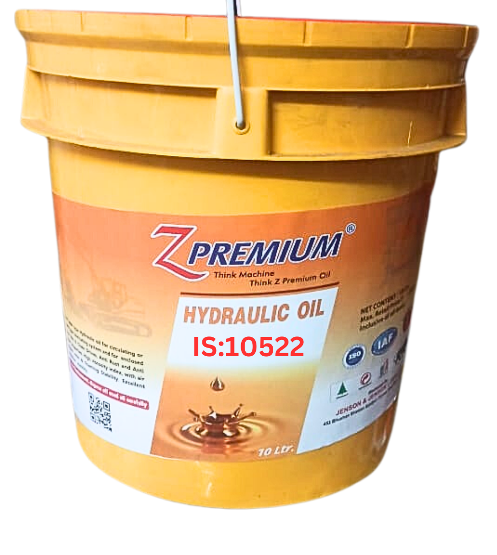Hydraulic Oil IS 10522 10L ‚Äì Stable Performance Hydraulic Oil – Jaibros